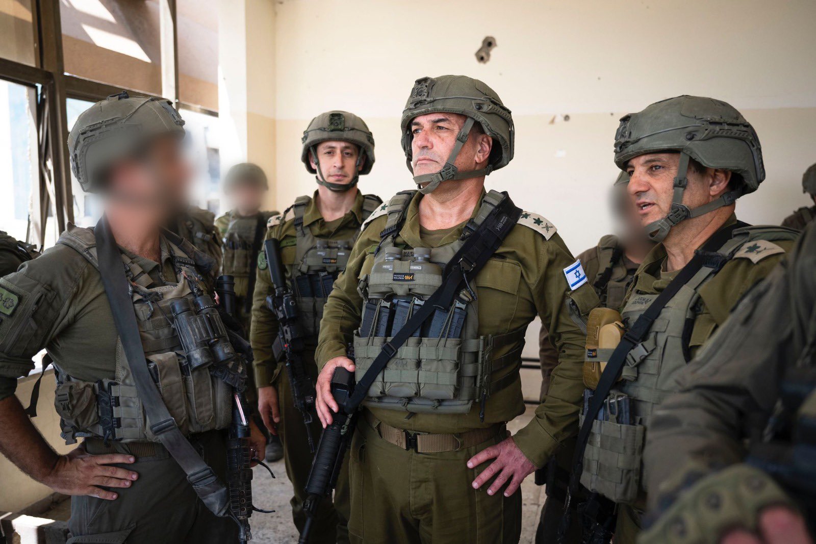 En visite à Gaza, le chef d'état-major se félicite des succès de l'opération "Chars de Gédéon"